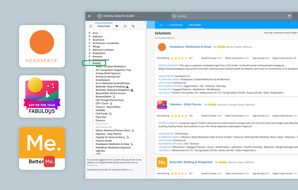 A Resource to Help Clinicians Safely Recommend Health Apps - HotDoc